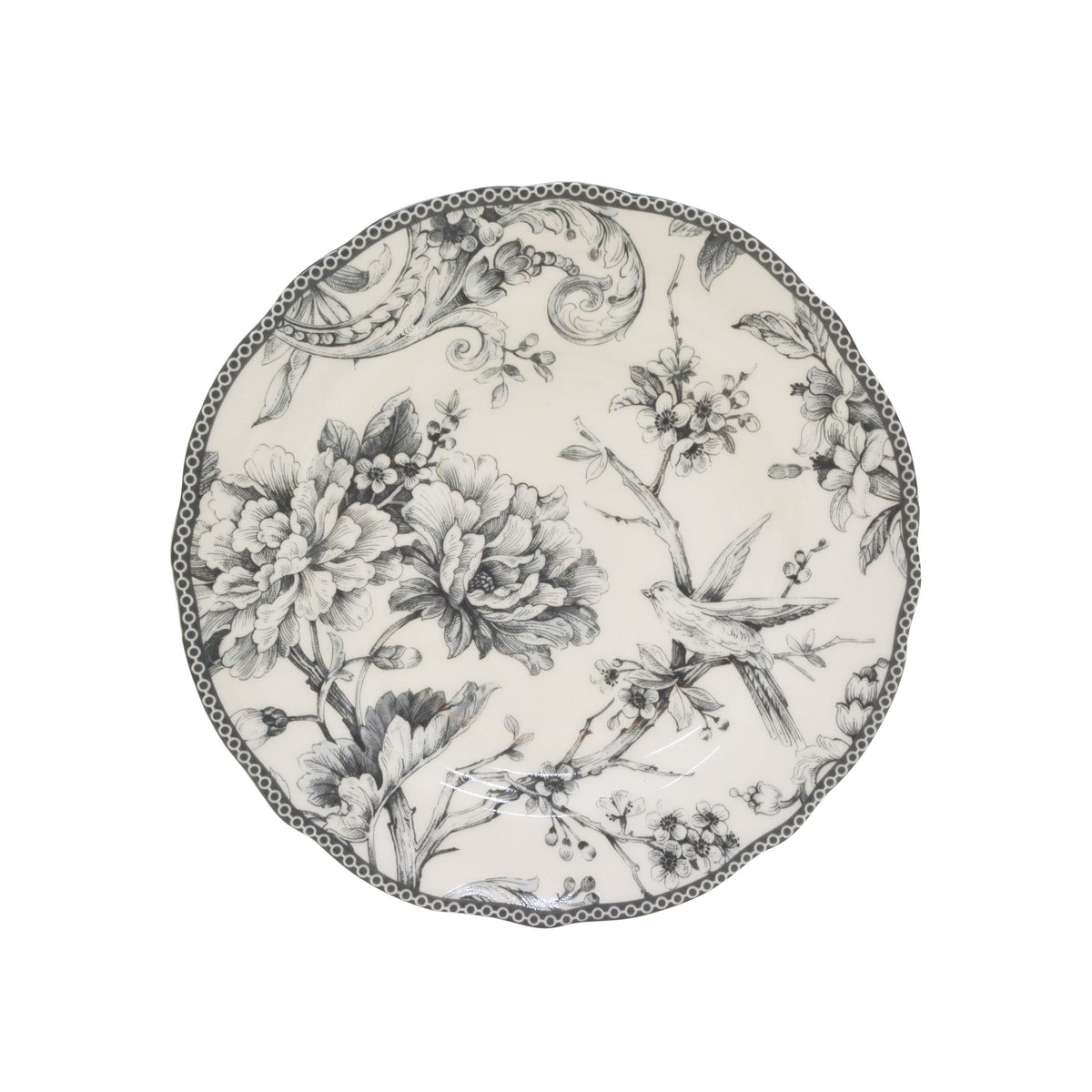 Adelaide Grey 16 Piece Dinnerware Set Round – 222fifth.com