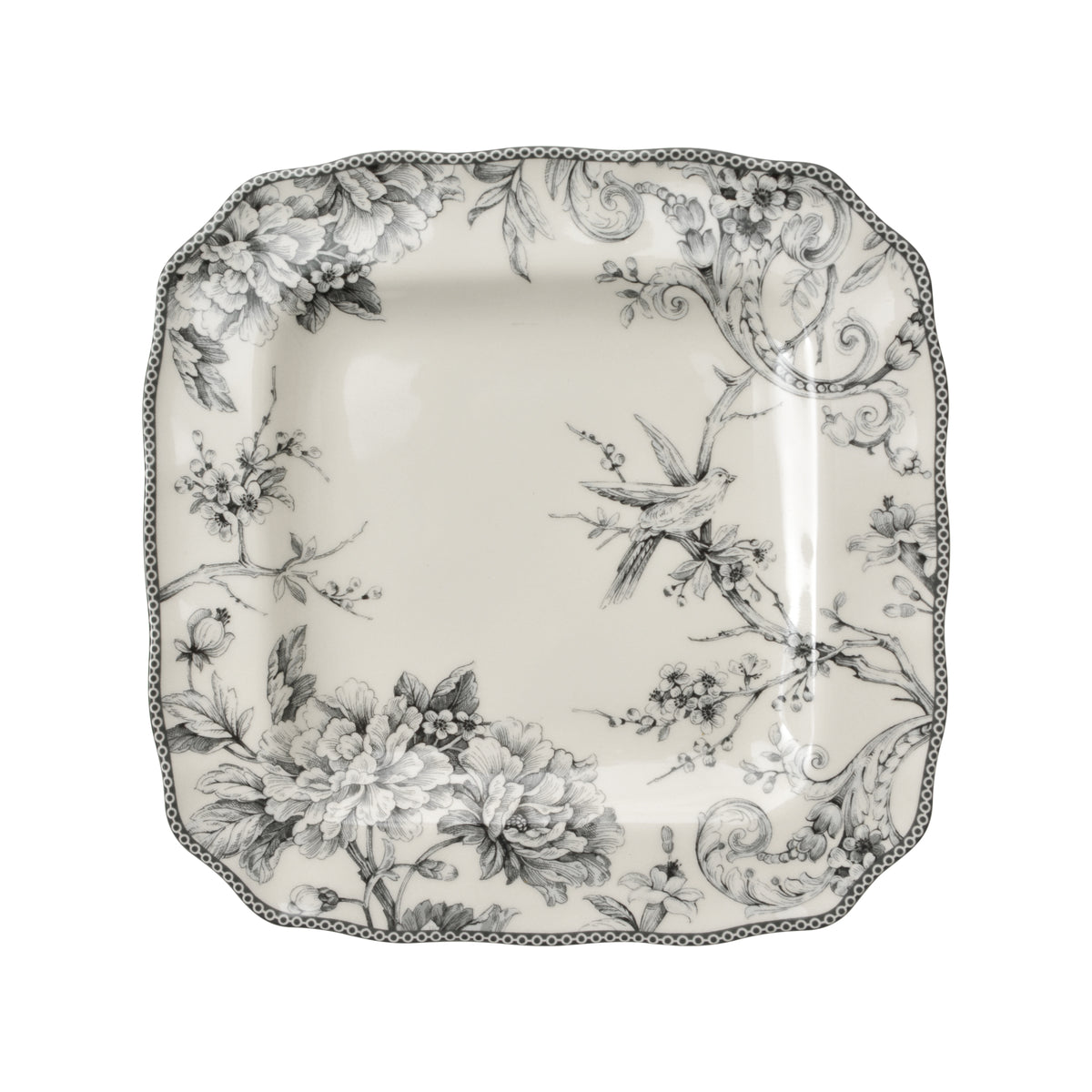 Adelaide Grey 16 Piece Dinnerware Set Square – 222fifth.com