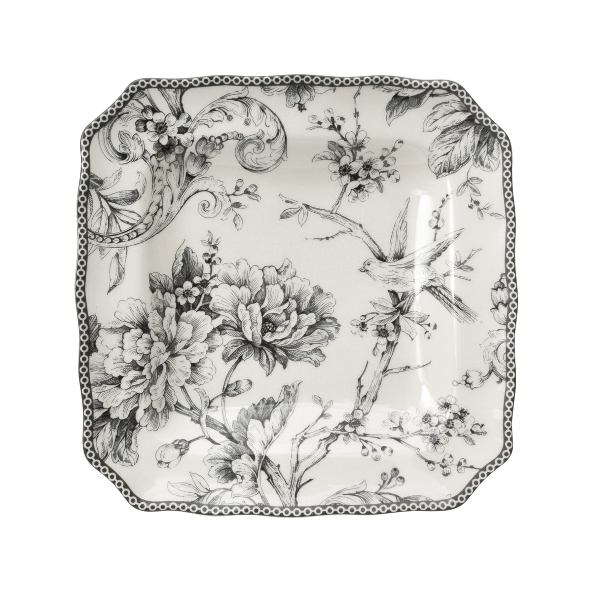 Adelaide Grey 16 Piece Dinnerware Set Square – 222fifth.com