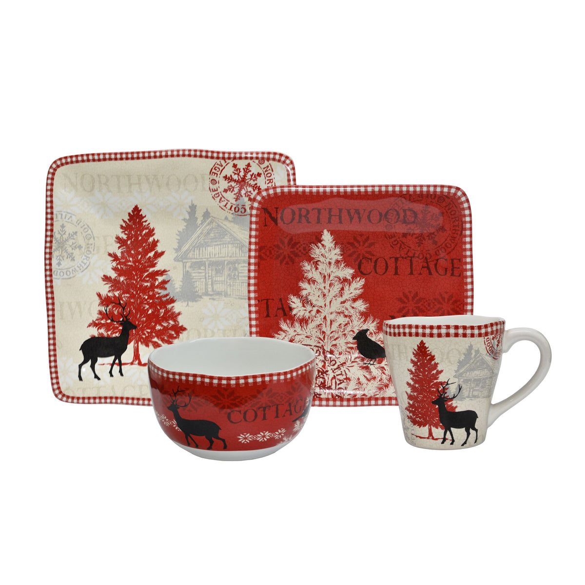 Northwood Cottage 16-piece Dinnerware Set – 222fifth.com